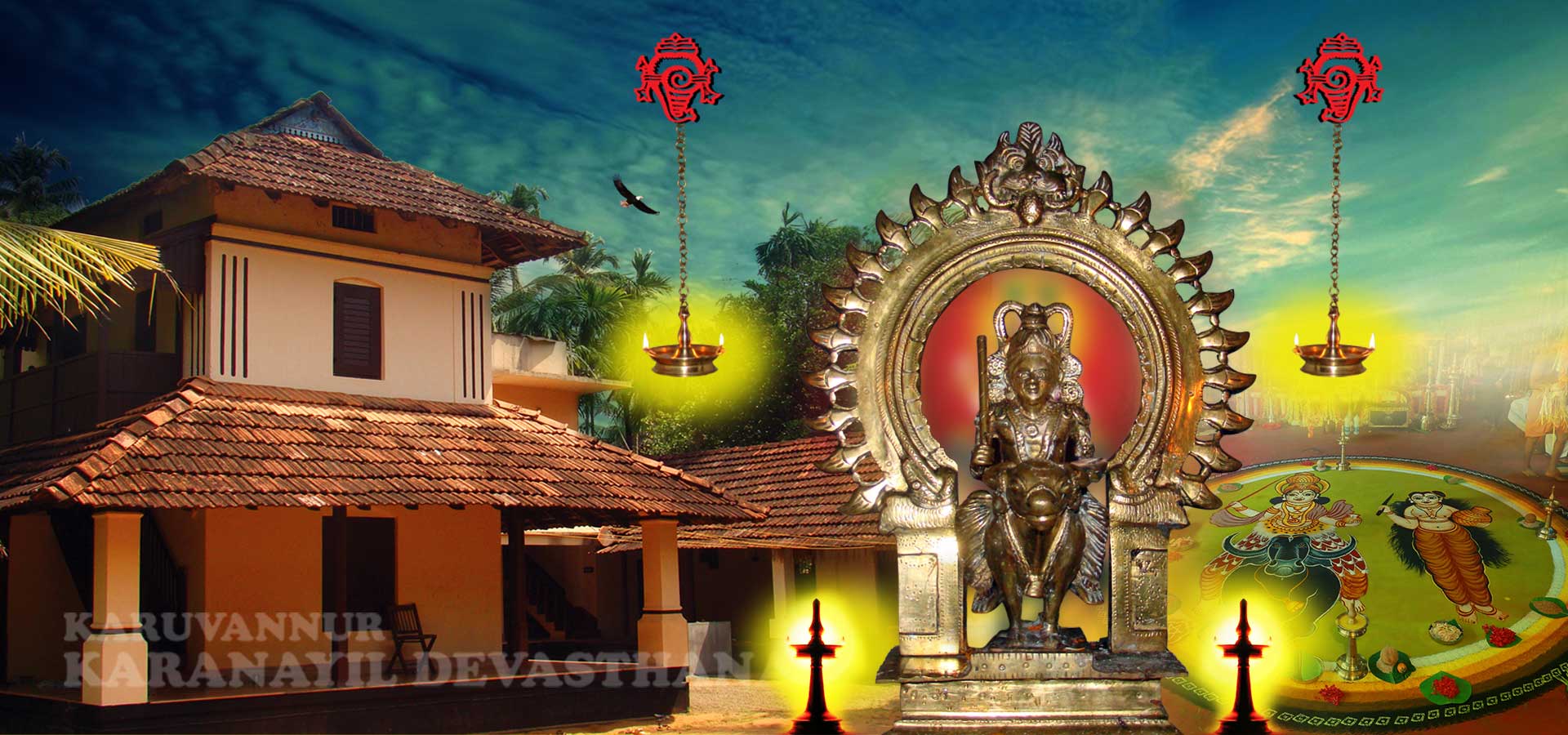 KARANAYIL DEVASTHANAM LORD SREE VISHNUMAYA KUTTICHATHAN TEMPLE